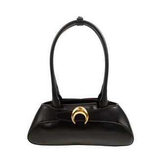 Marine Serre Femme, Sacs, Noir, Taille: ONE Size Aurora Mini Sac Bandouli&egrave;re