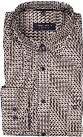 Casamoda CasaModa Herren Hemd braun Comfort Fit
