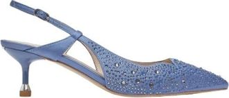 Liu Jo Femme, Chaussures, Bleu, Taille: 40 EU Escarpins pointus en cuir