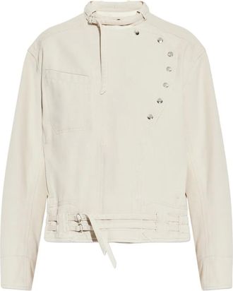 Isabel Marant veste boutonnée Timea à taille ceinturée - Tons neutres