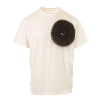 Maison Margiela Sprayprint-T-Shirt - - Tops - Herren - Wei&szlig; - S