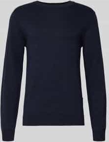 Casual Friday Strickpullover mit gerippten Abschl&uuml;ssen Modell BELLS