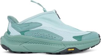 Hoka One One zip trainers - Gr&uuml;n