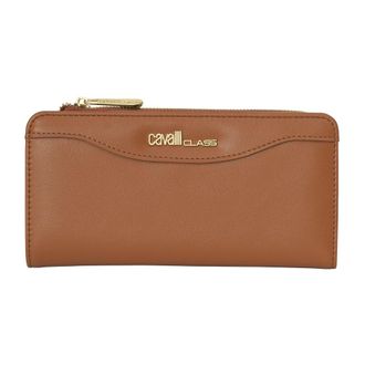 Cavalli Kompaktes Zwei-Falten-Portemonnaie - - Accessories - Damen - Braun - ONE SIZE