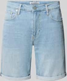 Armedangels Slim Fit Jeansshorts aus Baumwoll-Mix Modell NAAILO