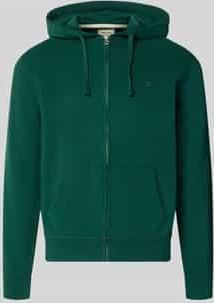 Superdry Regular Fit Sweatjacke aus Baumwoll-Mix mit Label-Detail