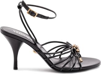 Versace Femme, Chaussures, Noir, Taille: 38 1/2 EU La Medusa Sandales 85 mm