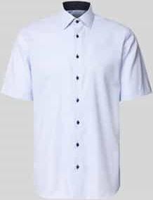 Eterna Regular Fit Business-Hemd aus Baumwolle mit Kentkragen