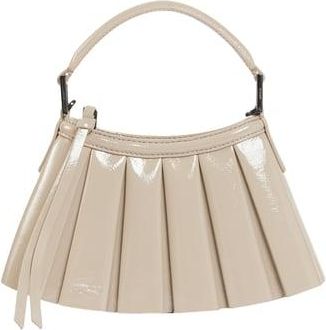 Lacoste Mini sac &agrave; main Lenglen en cuir verni