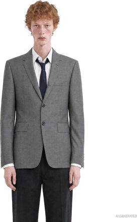 Thom Browne Super 120s Twill Classic Sports Blazer