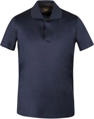 Moorer Homme, Tops, Bleu, Taille: XL Polo