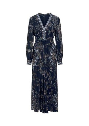 Riani Langes Kleid Mit Musterung