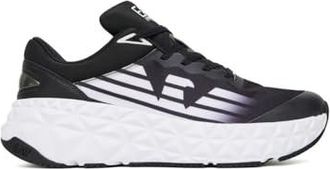 Emporio Armani Emporio Armani Baskets pour homme Ultimate C2 Kombra X8X239XK432 8034149917983-42, Noir blanc, 41 1/3 EU