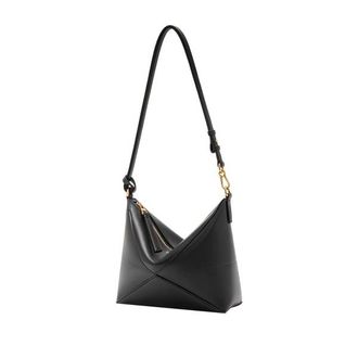 Loewe Puzzle Fold pouch en cuir de veau nappa brillant