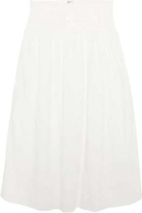 Rails jupe Alessa à coupe mi-longue - Blanc