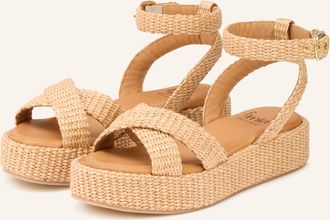 &Egrave; Mia &Egrave; Mia Plateau-Sandalen beige