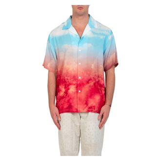 Pleasures Blaues Himmel Shirt Stilvolle Mode - - Shirts - Herren - Mehrfarbig - L