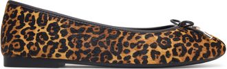 Tommy Hilfiger Ballerinas Tommy Hilfiger Th Charm Cheetah Ballerina FW0FW09682 Braun