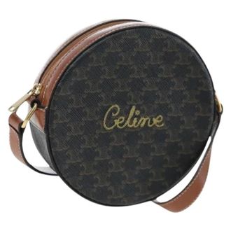 Celine Sac bandouli&egrave;re vintage Celine en plastique doccasion - Femme - Pre-owned - Noir - Taille: ONE Size