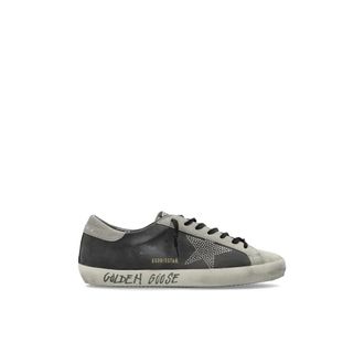 Golden Goose Homme, Chaussures, Gris, Taille: 42 EU Super Star With List Baskets