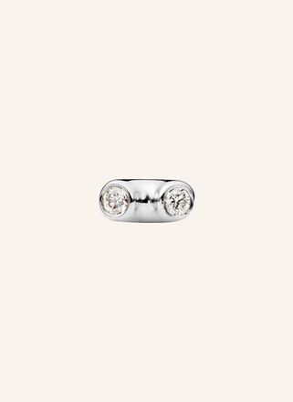 ariane ernst Ariane Ernst Ohrstecker The One Stud No.2 Aus 18 Karat Gold Mit Diamanten silber