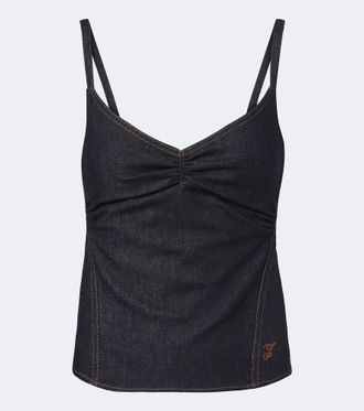 Jacquemus Top Pina de-N&icirc;mes aus Denim