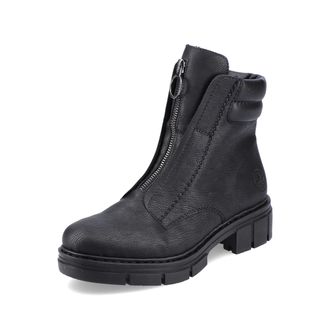 Rieker Damen Y4570 Mode-Stiefel, Schwarz, 36 EU