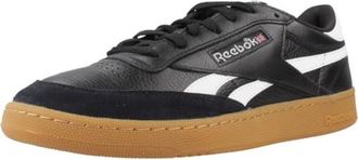Reebok Baskets Club C Revenge Vintage pour Homme, Noir et Blanc - Black White Gum, 42.5 EU