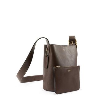 Coach Sac port&eacute; &eacute;paule en cuir