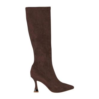 Alma En Pena Figurbetonte Stiefel mit Stilettoabsatz - - Shoes - Damen - Braun - 41 EU