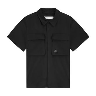 Filling Pieces Homme, Chemises, Noir, Taille: XL Resort Shirt Drapy