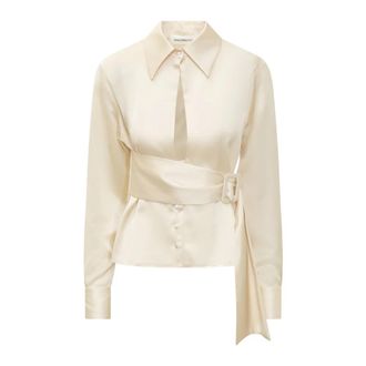 Nineminutes GIA Doppelhemd - - Blouses & Shirts - Damen - Wei&szlig; - M