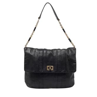 Anya Hindmarch Pre-owned Leder Handtaschen - - Pre-owned - Damen - Schwarzk - ONE SIZE