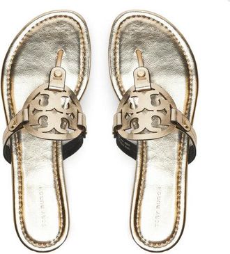 Tory Burch Tory Burch Zehentrenner Miller 162596 Goldfarben