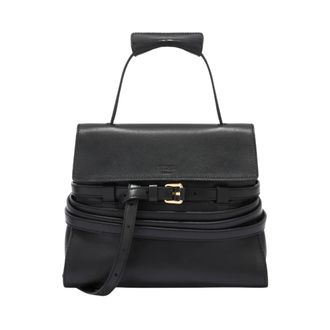 Moschino Tie Me Small Bag - Femme - Sacs - Noir - Taille: ONE Size