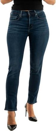 Levi's Femme Jeans 724 High Rise Straight, Blue Wave Dark, 30W / 32L