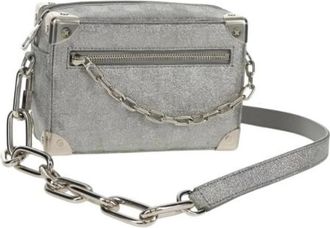 Louis Vuitton Sac bandouli&egrave;re Vintage en toile Pre-owned - Homme - Pre-owned - Gris - Taille: ONE Size