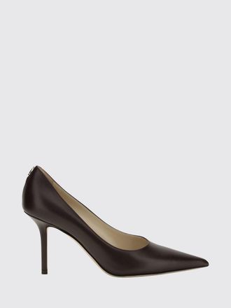 Jimmy Choo London Escarpins Love en cuir avec talon aiguille et bout en amande