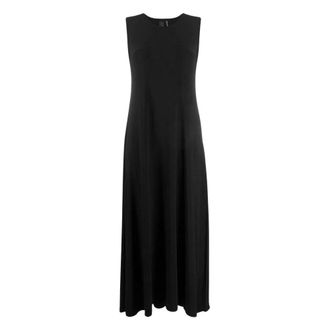Norma Kamali Femme, Robes, Noir, Taille: 40 FR Maxi Dress