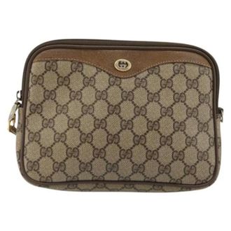 Gucci Pre-owned Sac bandouli&egrave;re vintage - Femme - Pre-owned - Brun - Taille: ONE Size