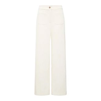 Ichi Ichi - Pantalon - Femme - Pantalons - Beige - Taille: 44 FR