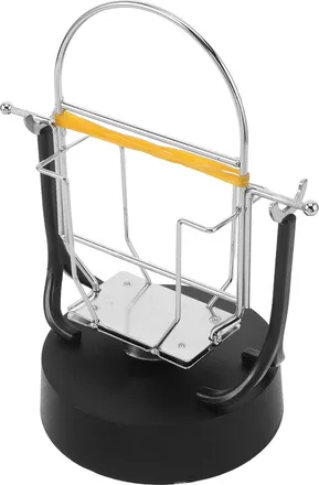 BESPORTBLE Automatischer Ger&auml;uscharmer Schrittz&auml;hler mit Doppel Handy Schwingmechanismus Leicht mit Gummibandbefestigung Smartphone Shaker f&uuml;r Schreibtisch und R