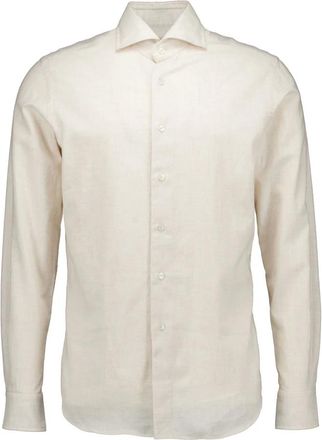 Xacus Homme, Chemises, Beige, Taille: M Chemise Lav&eacute;e