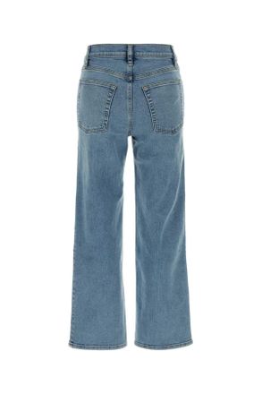 Frame Denim Womens Stretch Denim The Mellow Jeans Ripple