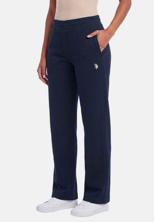 U.S.Polo Association Jogginghose mit geradem Bein und elastischem Bund Weiche Damen-Sweathose mit Seitentaschen und bequemer Passform