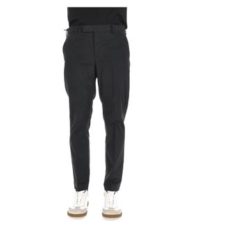 Pantaloni Torino Schwarze Modal Baumwollhose Fit Dieci - - Trousers - Herren - Schwarzk - M