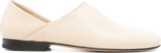 Christophe Lemaire Slipper aus Leder - Nude