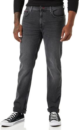 Tommy Hilfiger Herren Straight Denton STR MW0MW28616 Jeanshosen, Denim (Zake Grey), 29W / 34L