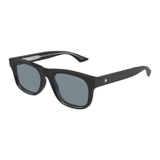 Montblanc Montblanc, Homme, Accessoires, Noir, Taille: 53 MM Lunettes de soleil Snowcap