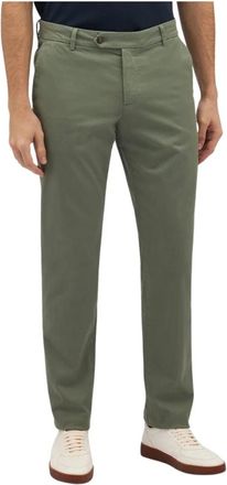 Brooks Brothers Homme, Pantalons, Vert, Taille: W46 Chinos en coton stretch